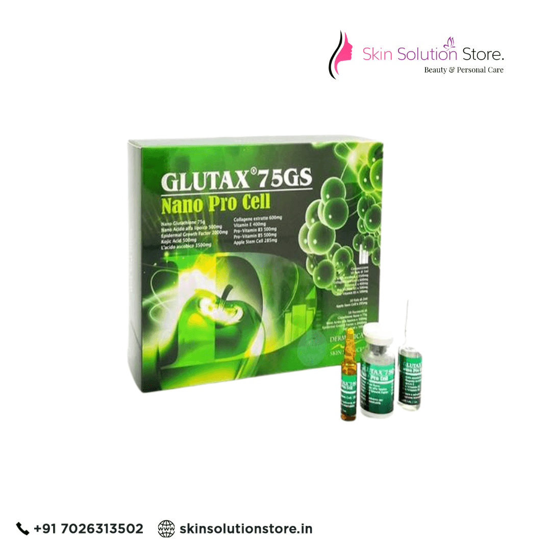 Glutax 75gs Nano Pro Cell Skin Whitening Glutathione... – Skin Solution ...
