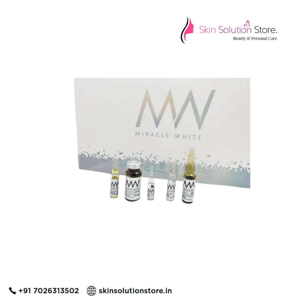 Miracle White 9000mg 6 Sessions Skin Whitening Injection – Skin ...
